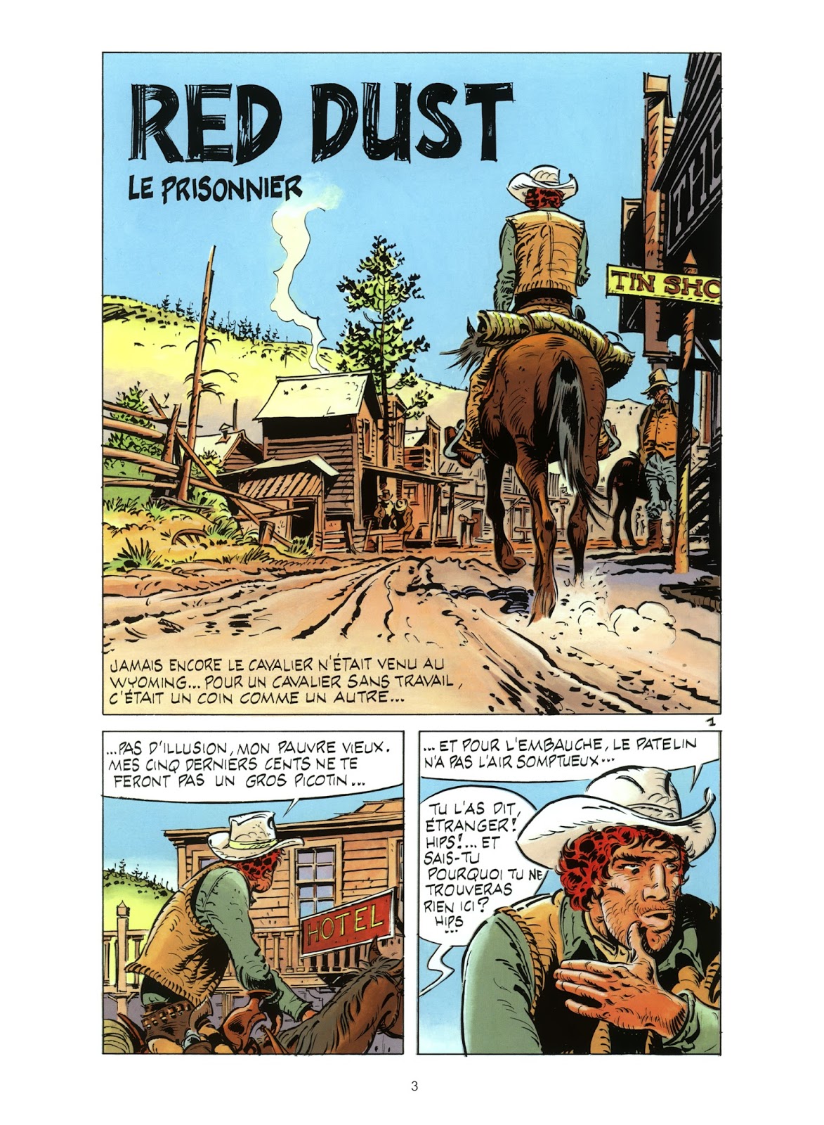 Seulement BD: Comanche HS1. Le prisonnier - Greg et Michel Rouge