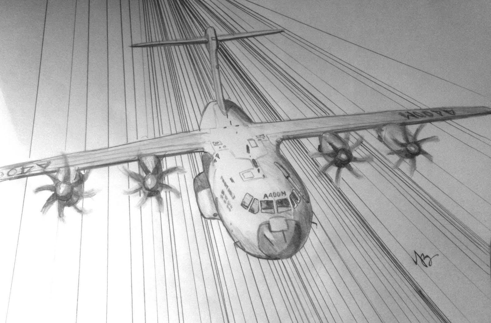 La boîte à dessins de Julien: Airbus A400M