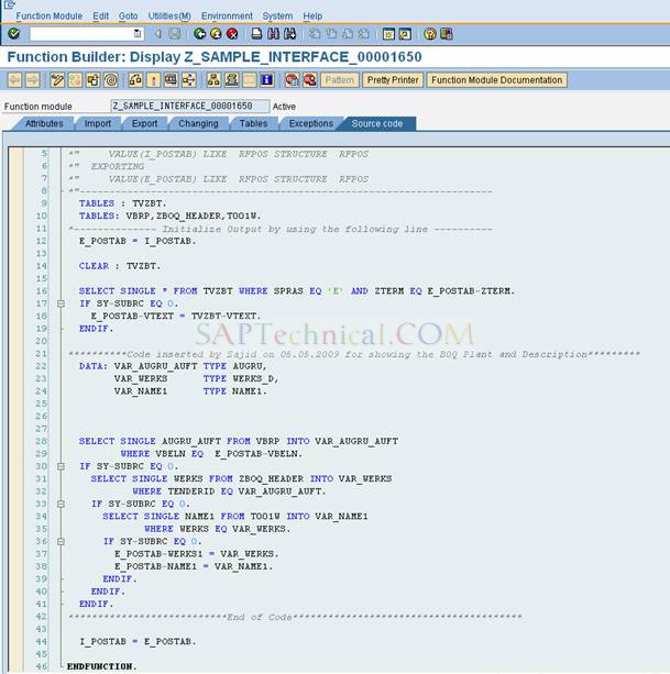 SAP ABAP Technical: Adding custom fields to the FI report FBL5N using BTEs