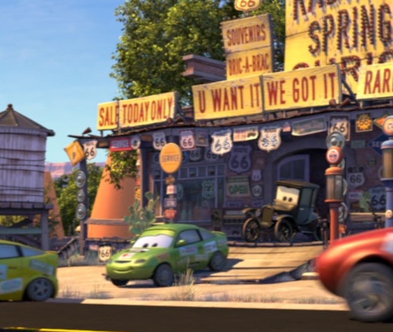 Dan the Pixar Fan: Cars: Nick Stickers