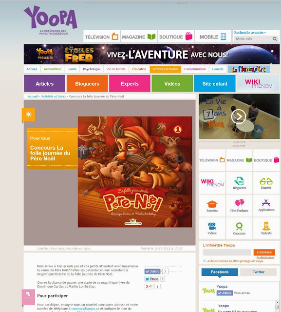 Des mots pour rêver: "La folle journée du Père Noël" en concours sur la ...