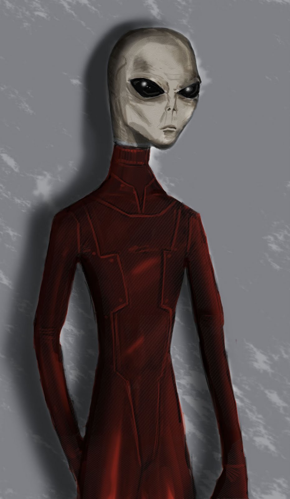 Jason McGrady's Ded Air Digital: Alien Grey Concept