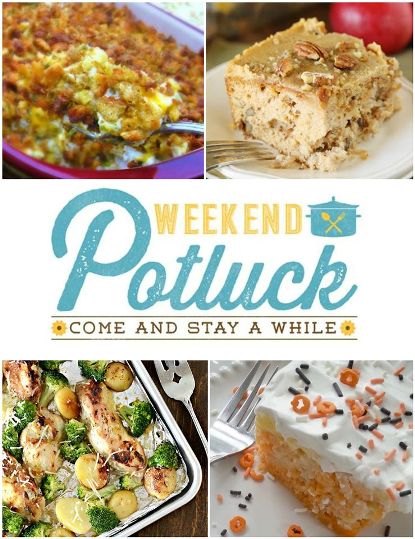 Chicken Terrific & Weekend Potluck #243 — Mommy's Kitchen