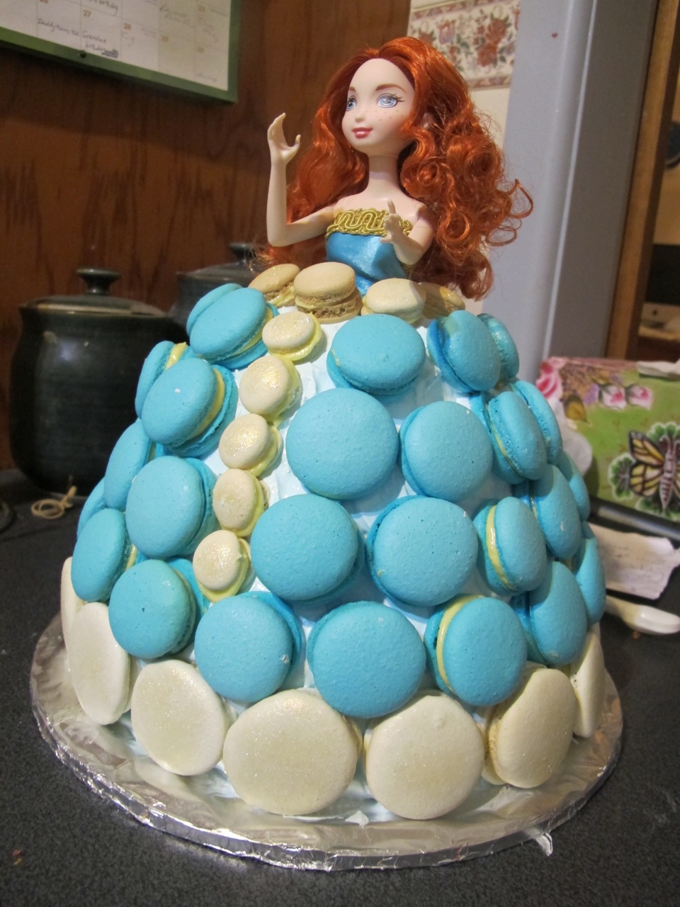 muppys: Princess Merida Disney Brave Cake (Lemon White Chocolate Mud ...