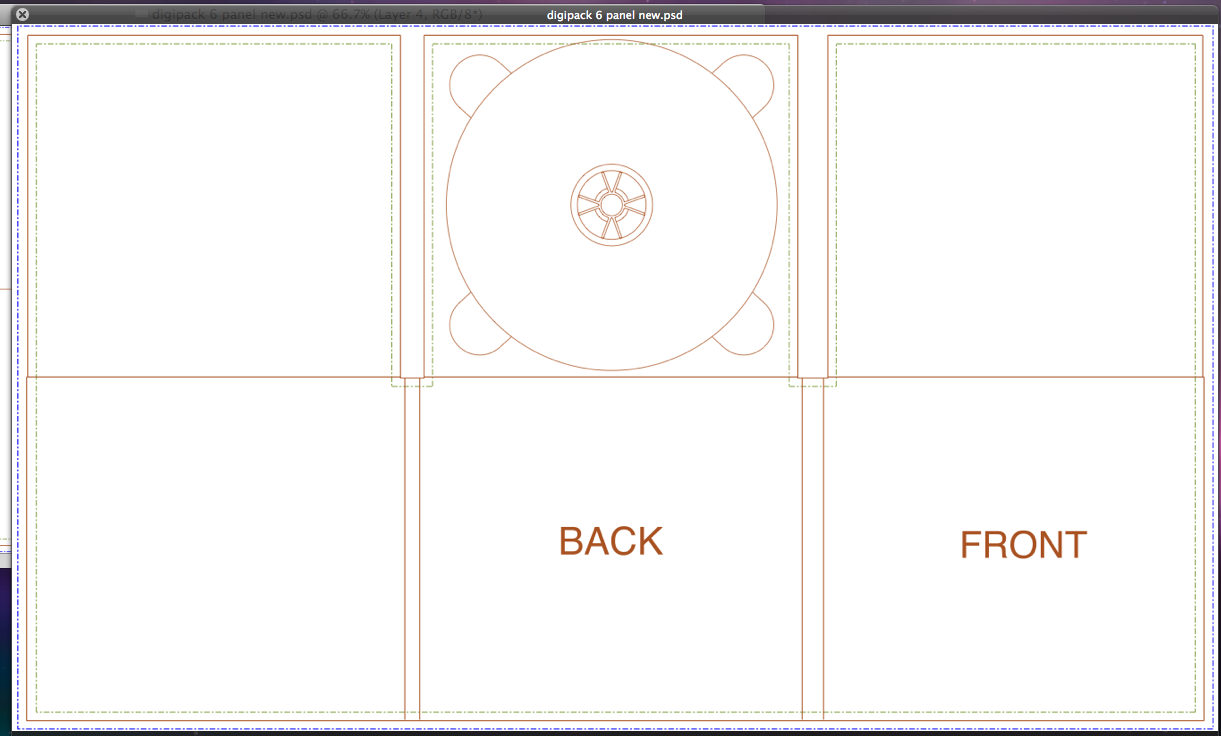 Music Video Project (G324): UPDATED - Digipak template and research