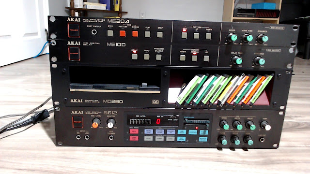 MATRIXSYNTH: Akai S612, MS204, MS100, & MD280 Full Set