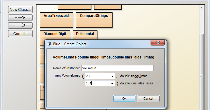 Belajar dan Hiburan: Java Programming : Volume Limas