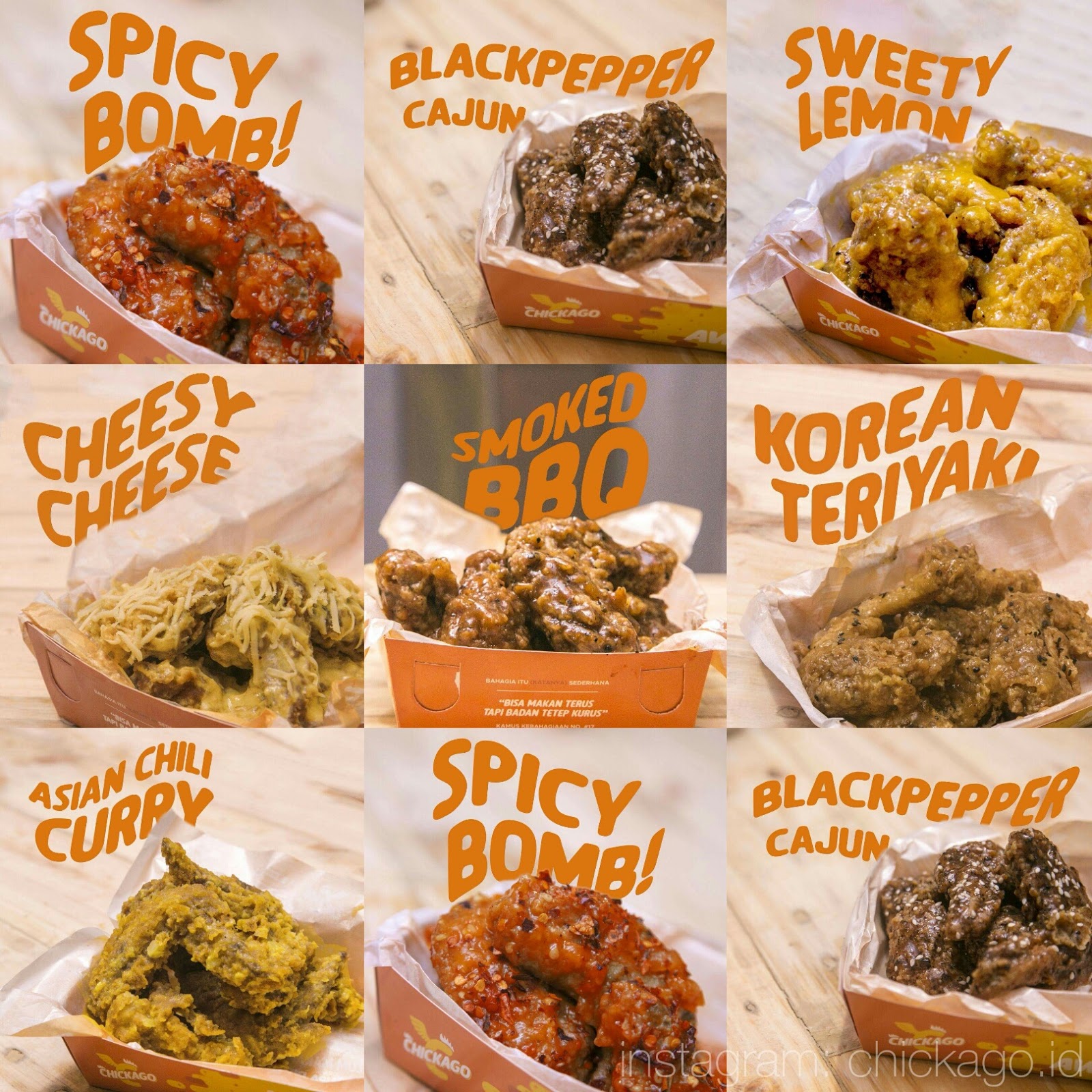 Spicy Fire Chicken x CHICKAGO - Do you like food?