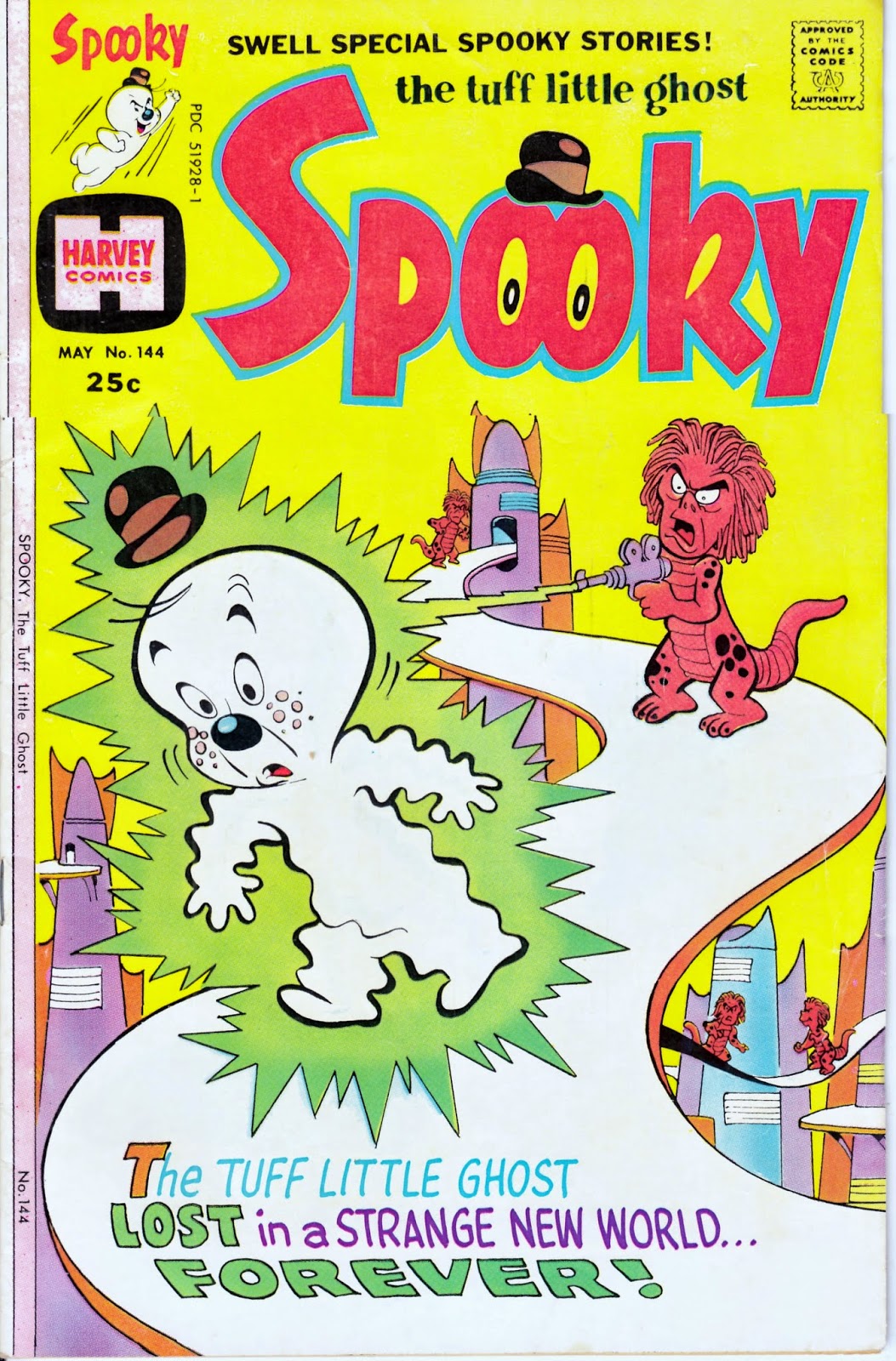 Mixed-Up Monster Club: Spooky the Tuff Little Ghost (Harvey Comics ...
