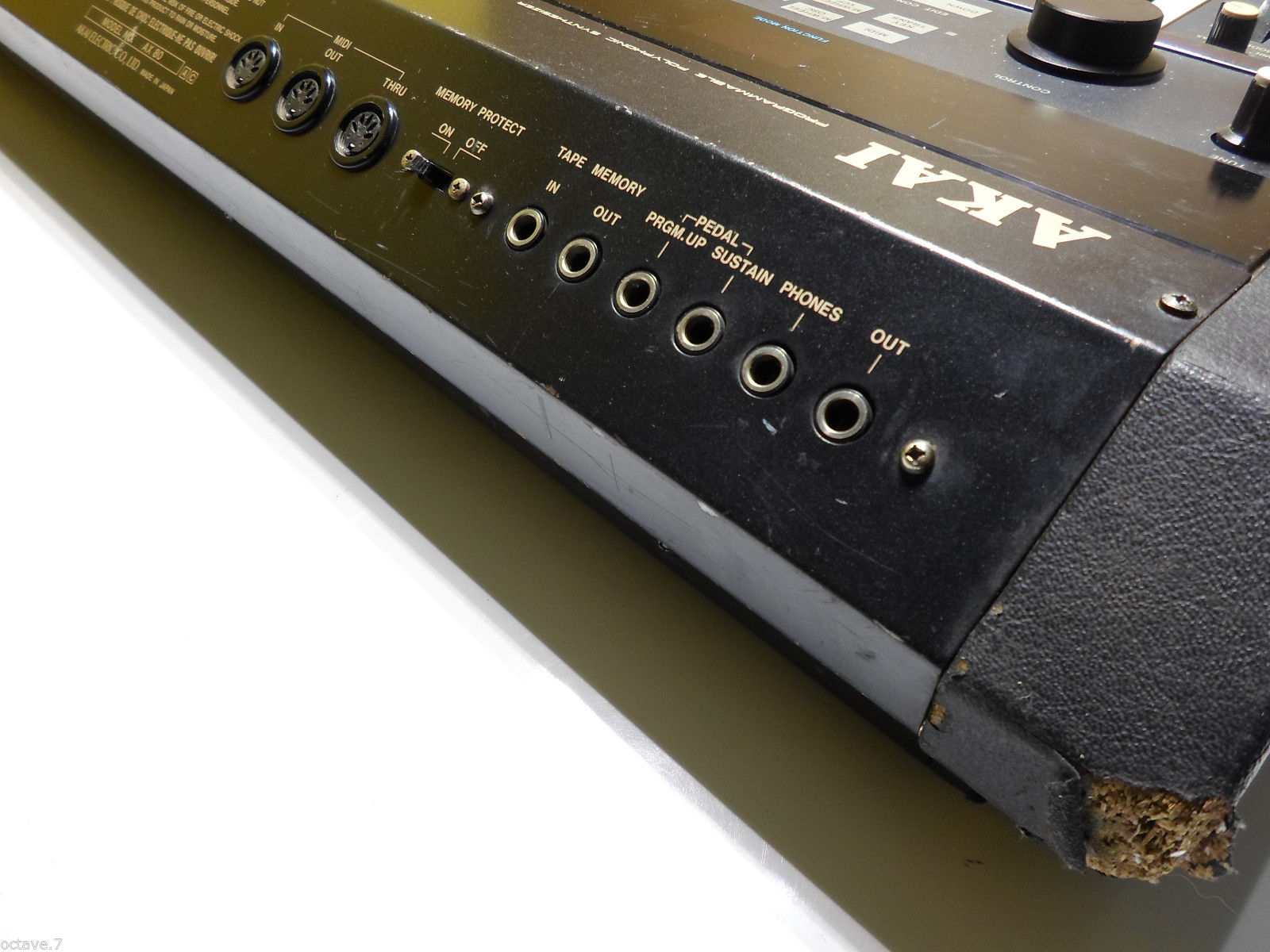 MATRIXSYNTH: Vintage AKAI AX80 Polyphonic Analog Synthesizer