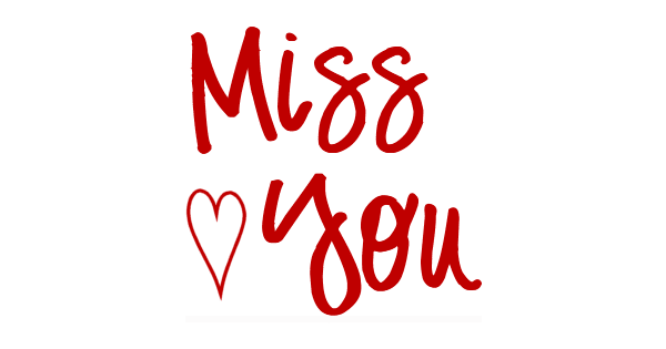 Miss You | Symbols & Emoticons