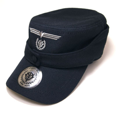 GUNDAM GUY: Mobile Suit Gundam - ZEON Embroidered Military Cap [Black]