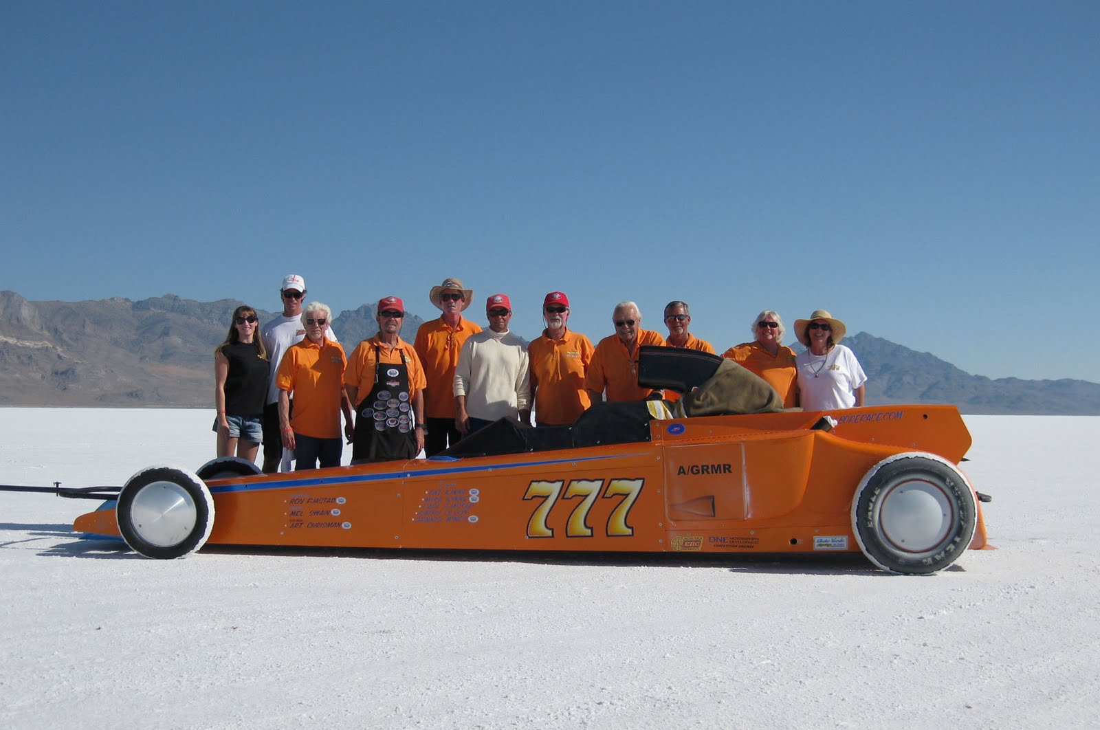 Bonneville Salt Flats Team 777: Speedweek with 777