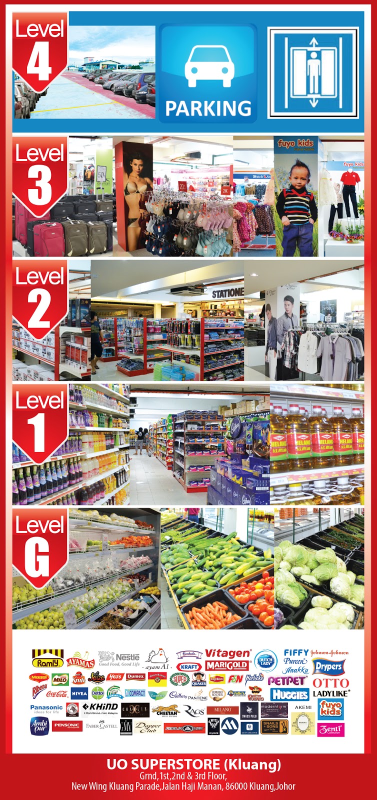 Dlova Design | Freelance Ad Designer: UO Kluang Outlet & Floor ...