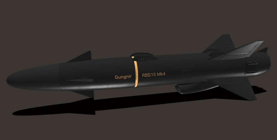 Military and Commercial Technology: Saab Launches the RBS15 Gungnir ...