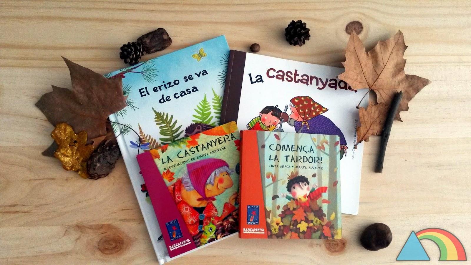 El Triángulo Arcoíris: Ideas para preparar una bandeja de estación - Otoño