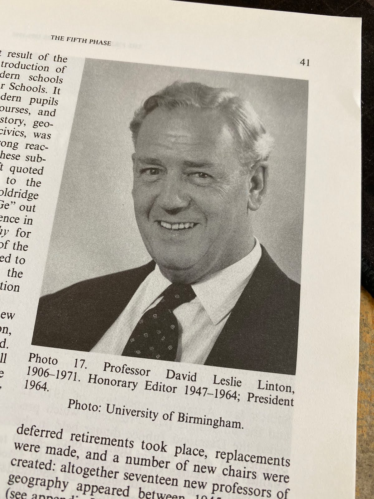 The Geographical Assocation and its Presidents: 1964: Professor David ...