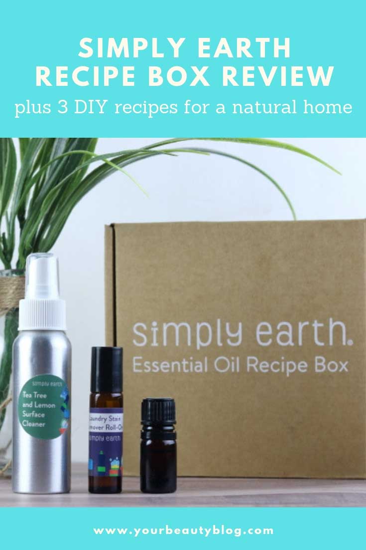 Simply Earth Recipe Box Review + 3 DIY Natural Home Recipes ...
