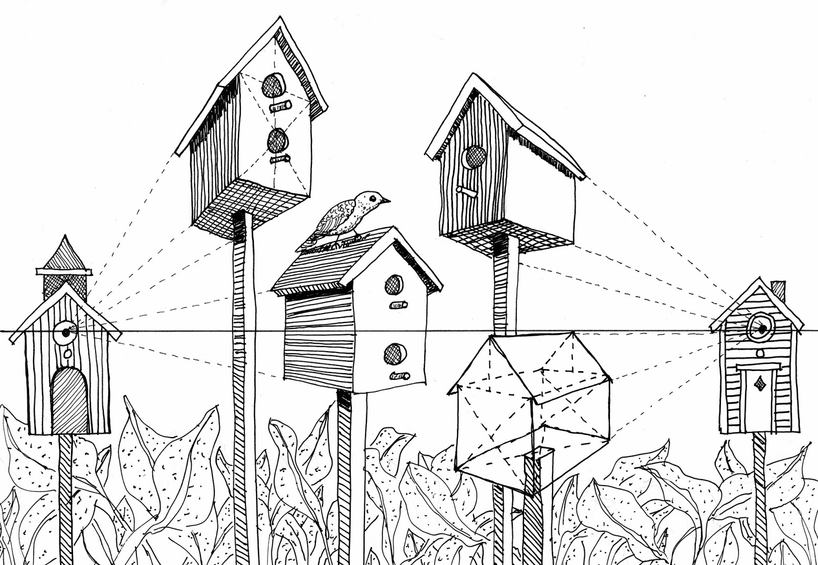 Drawing Saigon: Drawing lesson 4