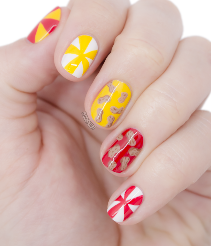 Inktober - Roasted - Nailed It | The Nail Art Blog