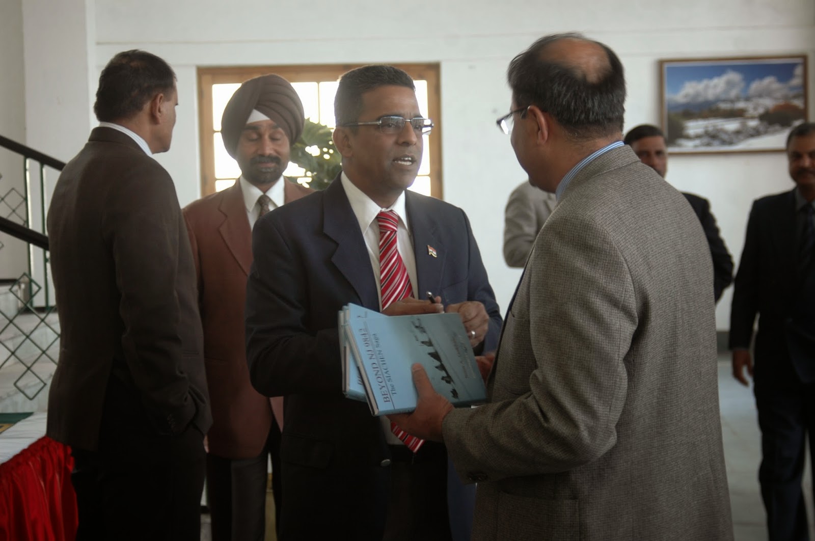 NewsWarrior: Beyond NJ 9842: The Siachen Saga released in Leh