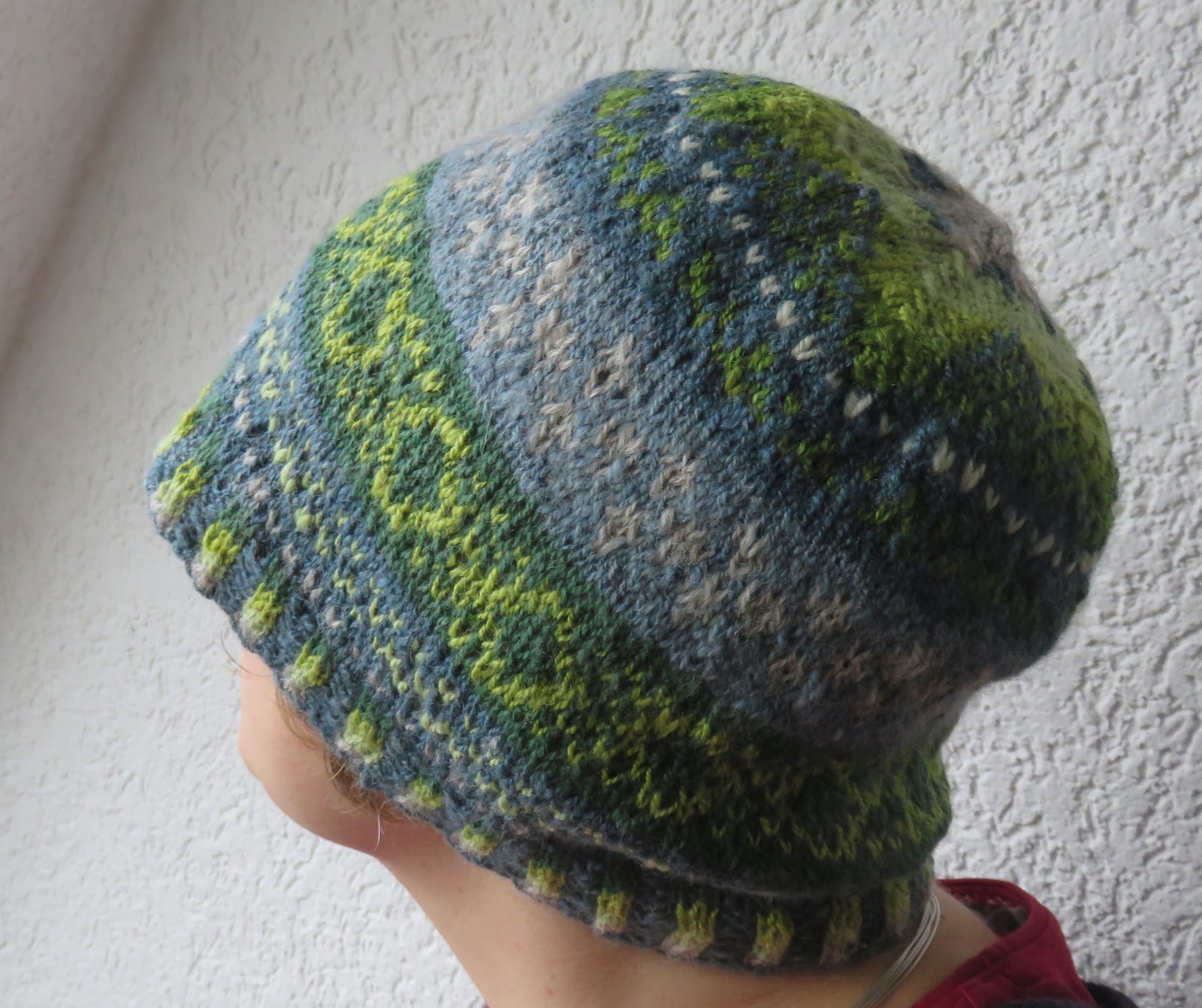 Farbenfaden: Fair-Isle-Mütze