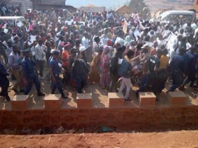 RDC : Des milliers de personnes ont manifesté ce matin à Bukavu à l ...