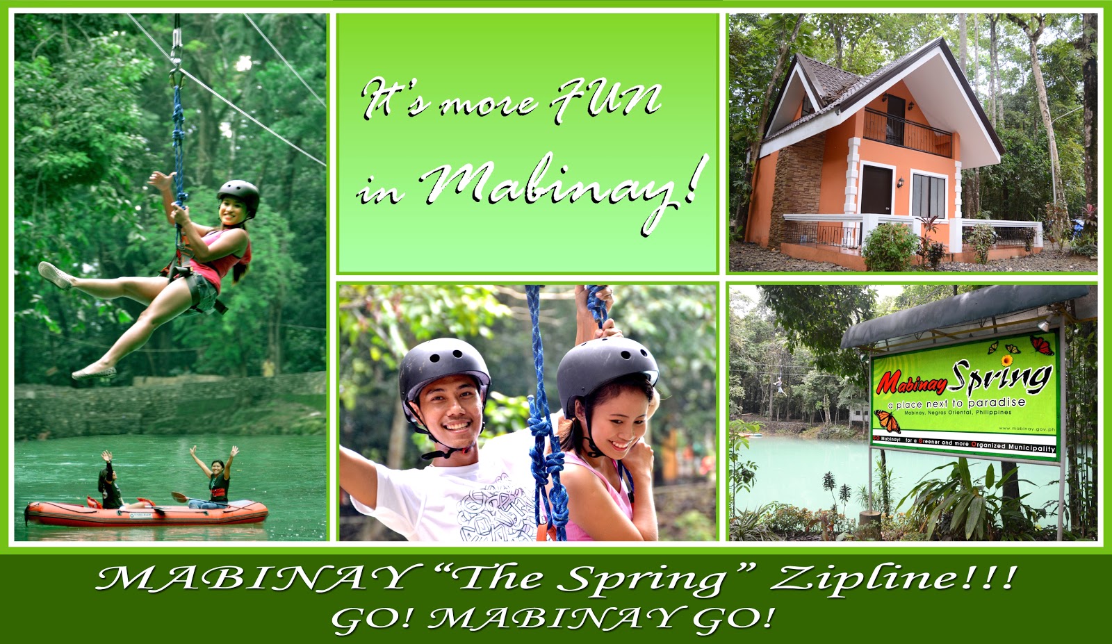 Mabinay "The Spring" Zipline!!! ~ Municipality of Mabinay