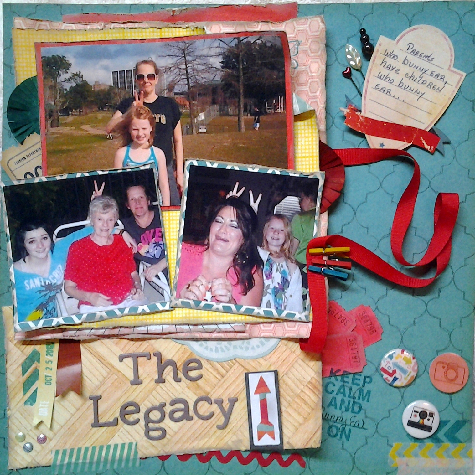 Where She Keeps The Scrappy Stuph: The Legacy