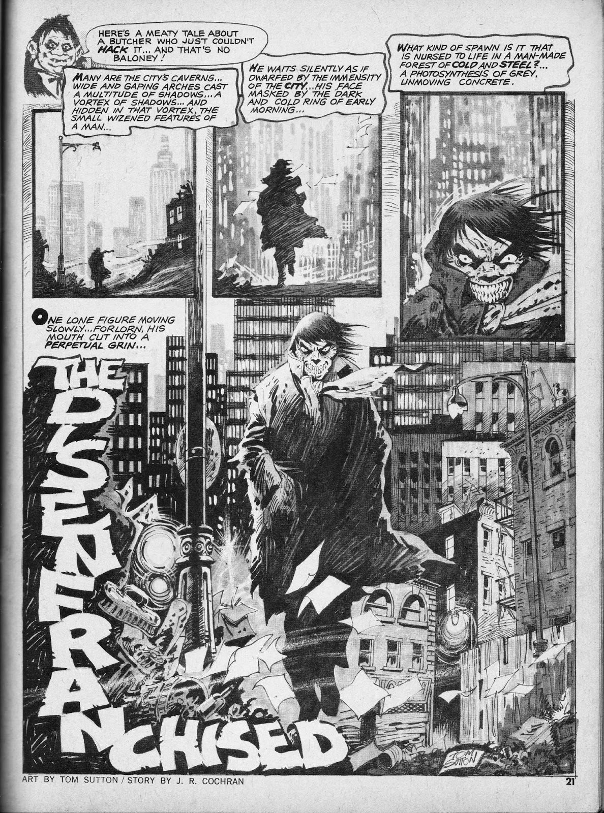 Marvel Mysteries and Comics Minutiae: Tom Sutton's World of Fear ...