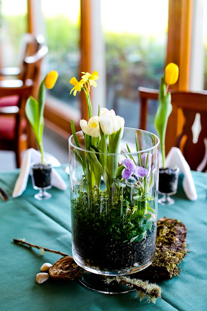 In Full Bloom by MJL: Baby Shower Terrariums