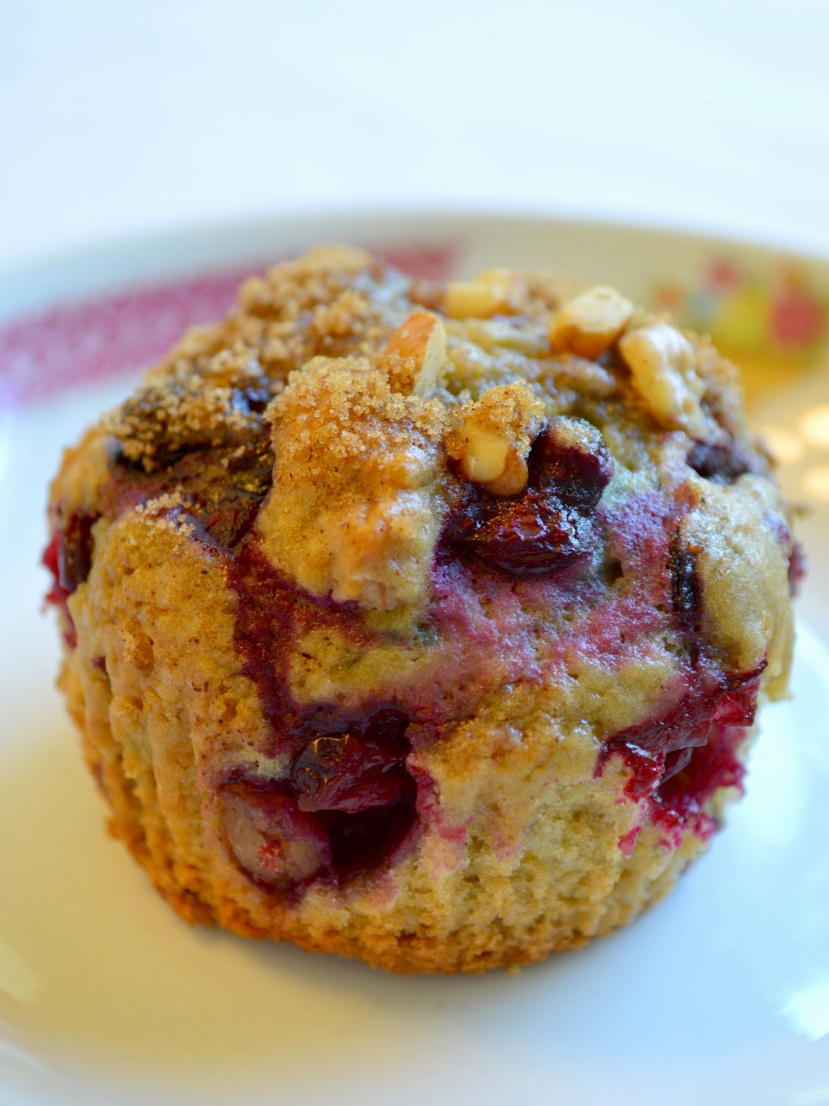 Huckleberry Nut Muffins