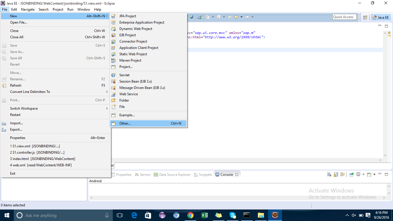 SAPUI5/FIORI : MVC CONCEPT