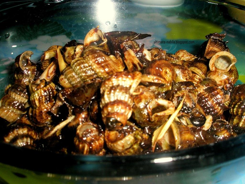 a tale of a housewife: Siput Sedut Masak Kicap