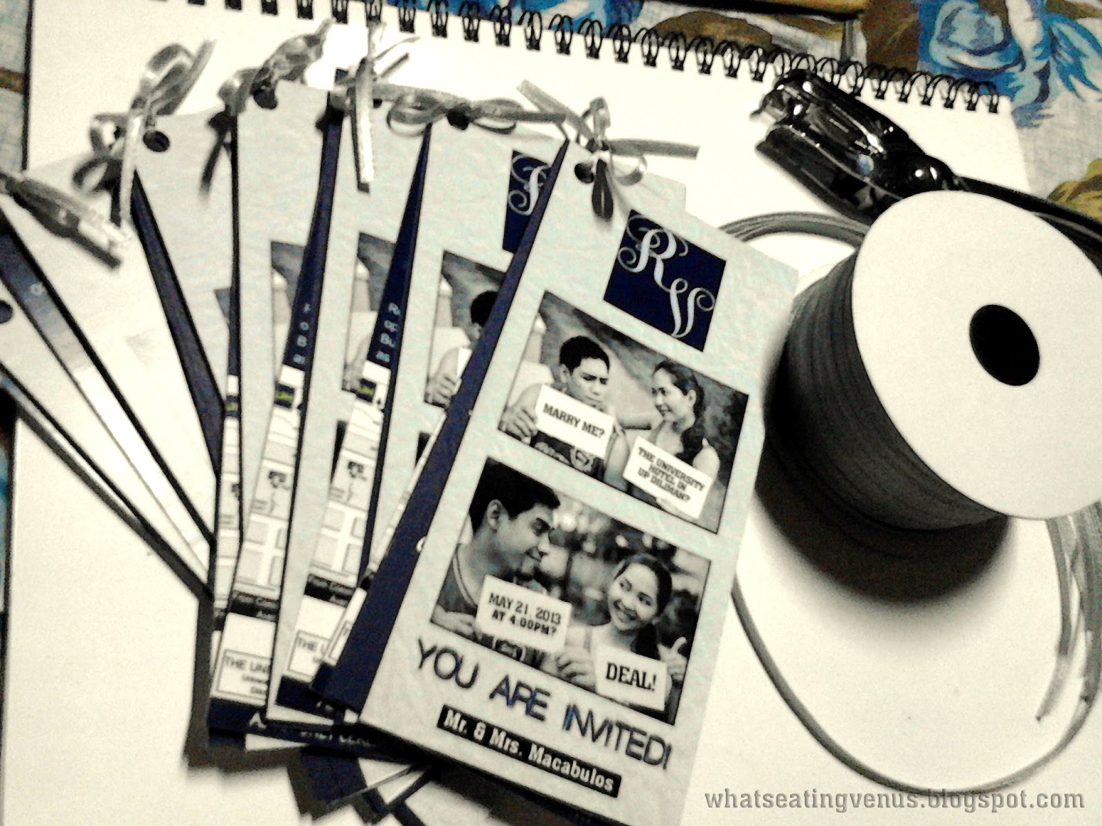 Whatseatingvenus DIY Wedding Invites The Finale whatseatingvenus-diy-wedding-invites-the-finale