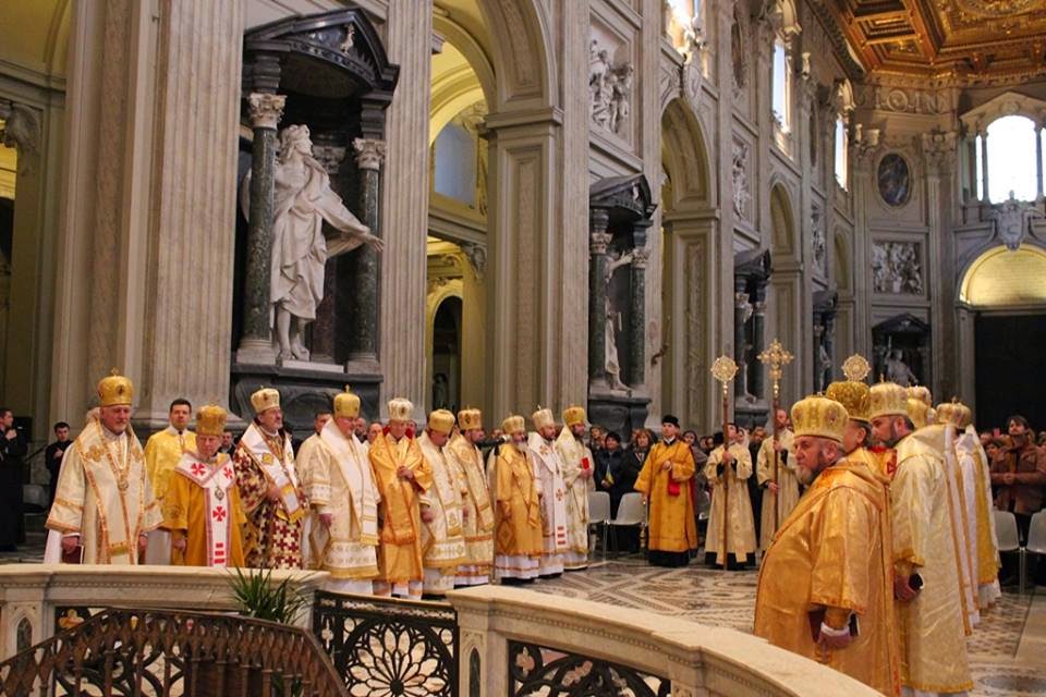 New Liturgical Movement: The Byzantine Liturgy in the Basilicas of Rome