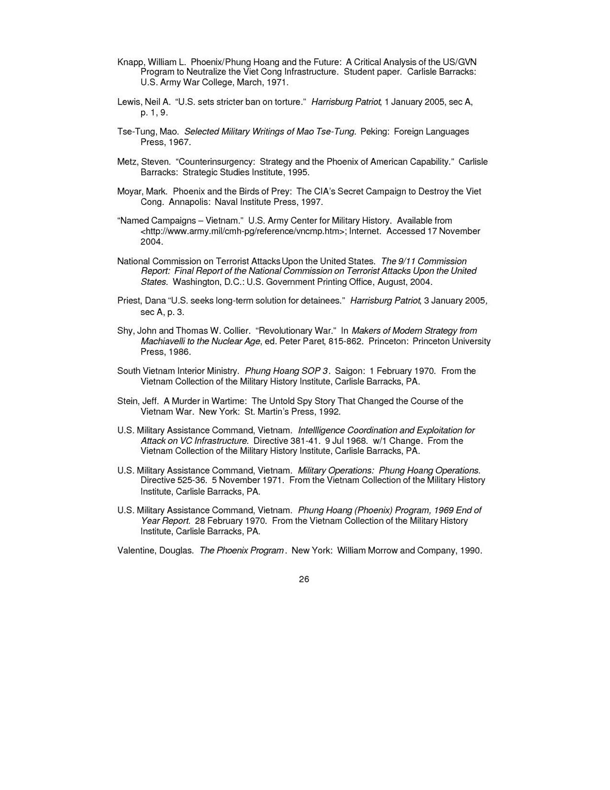 Chagatai Khan: Jalaluddin Haqqani & CIA's Phoenix Program in Vietnam