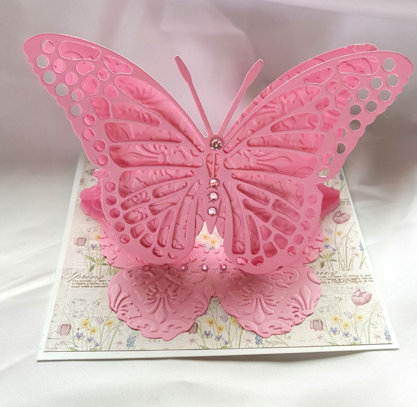 JOAN'S TOUCH: Standing Butterfly Card