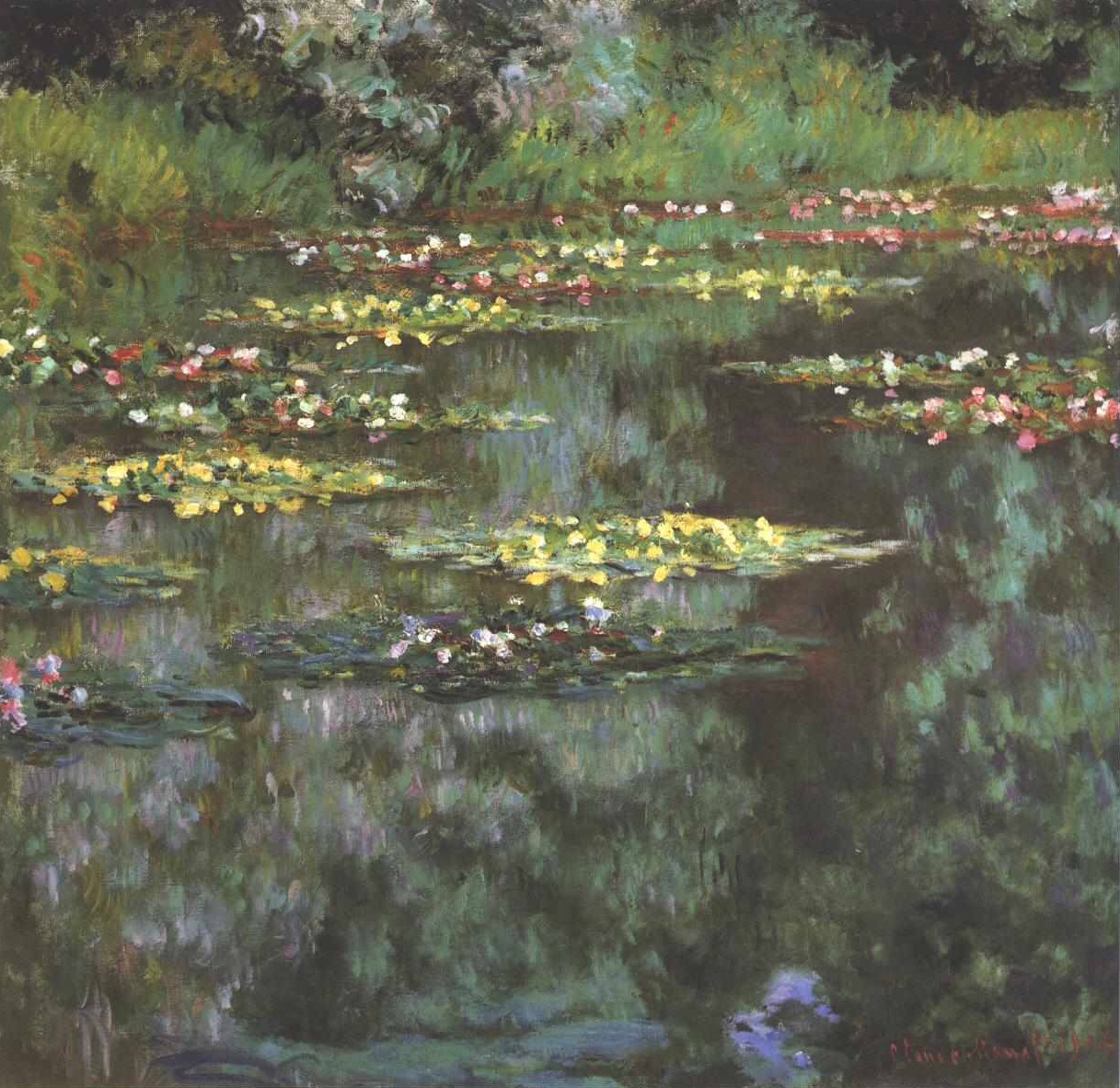 Some people feel the rain...: Jackson Pollock en Claude Monet