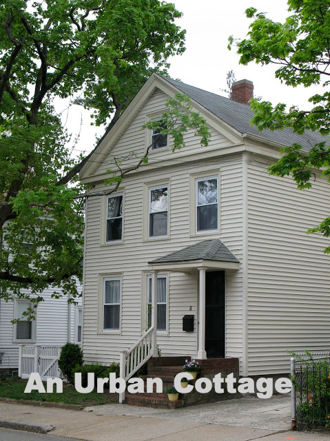 An Urban Cottage: Greek Revival Exterior Renovation - Before and After