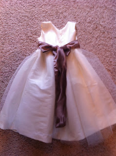 Sean and Nicole: Pattern Review - Flower Girls Dress