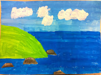 Expression of Imagination: Maud Lewis Inspired Folk Art by Grade 6