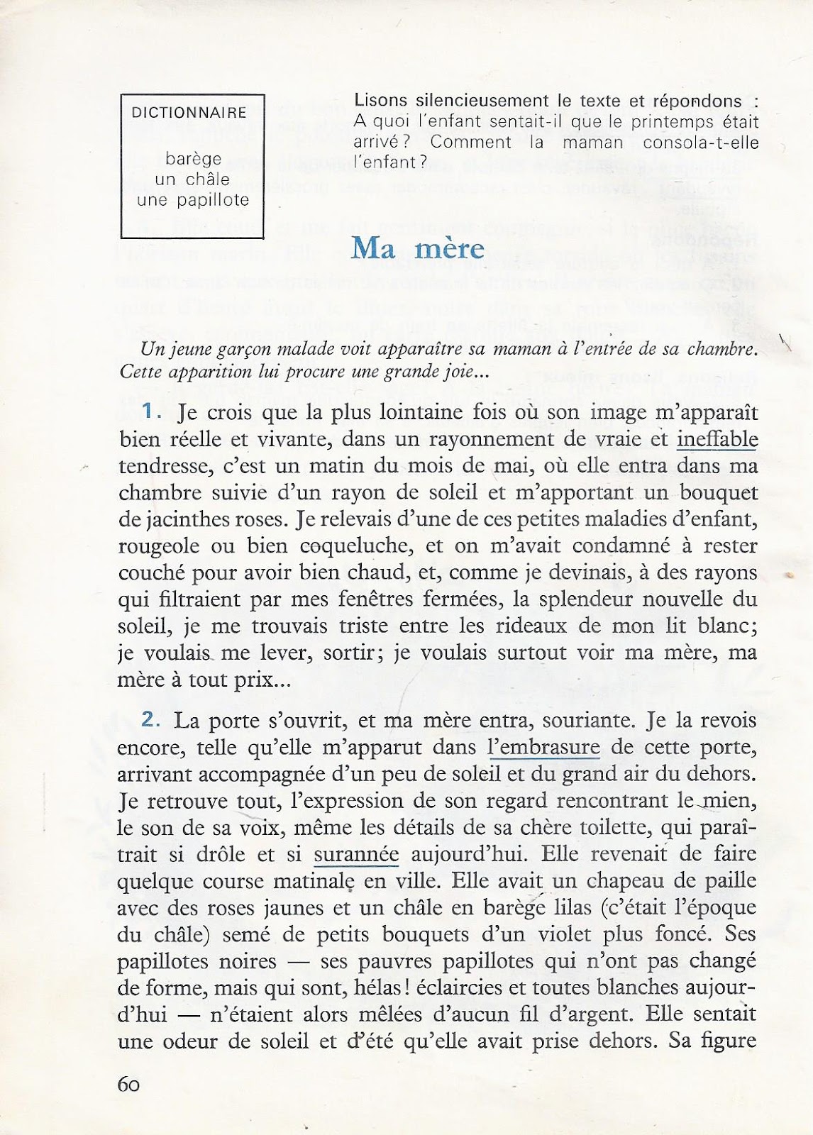 école : références: Ma mère (Pierre Loti)