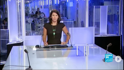 vuesalatele: 2013 08 29 - LAURE MANENT - FRANCE 24 - LE JOURNAL @05H00