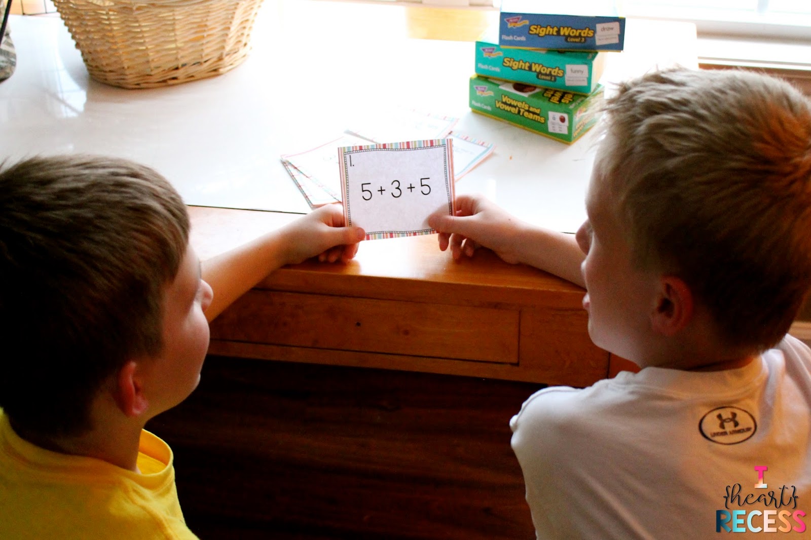 Building Math Fluency with Task Cards: Two for Tuesday - I {heart} Recess