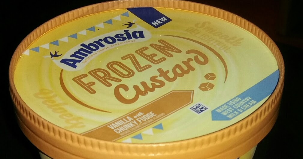 One Treat At A Time: Ambrosia Frozen Custard - Vanilla with Chunky Fudge