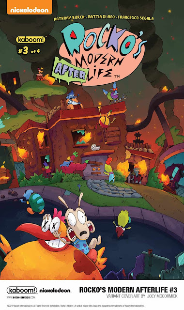 NickALive!: Preview: First Look at ‘Rocko’s Modern Afterlife #3’ from ...