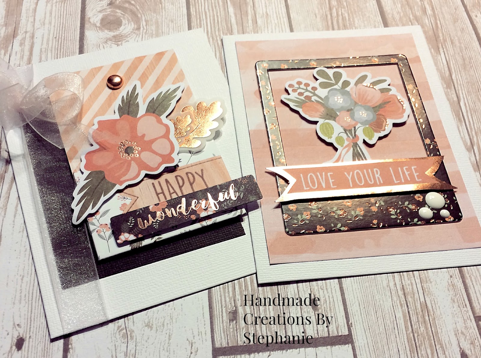 Handmade Creations by Stephanie: Makers Mart card kit