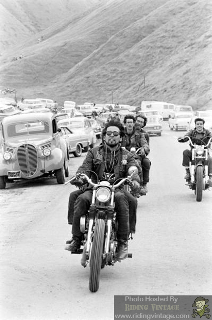 Hells Angels in the Wind ~ Riding Vintage