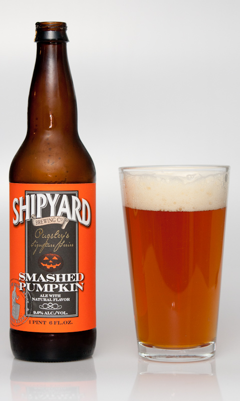 Certified (Certifiable?) Beer Geekery: Shipyard Smashed Pumpkin